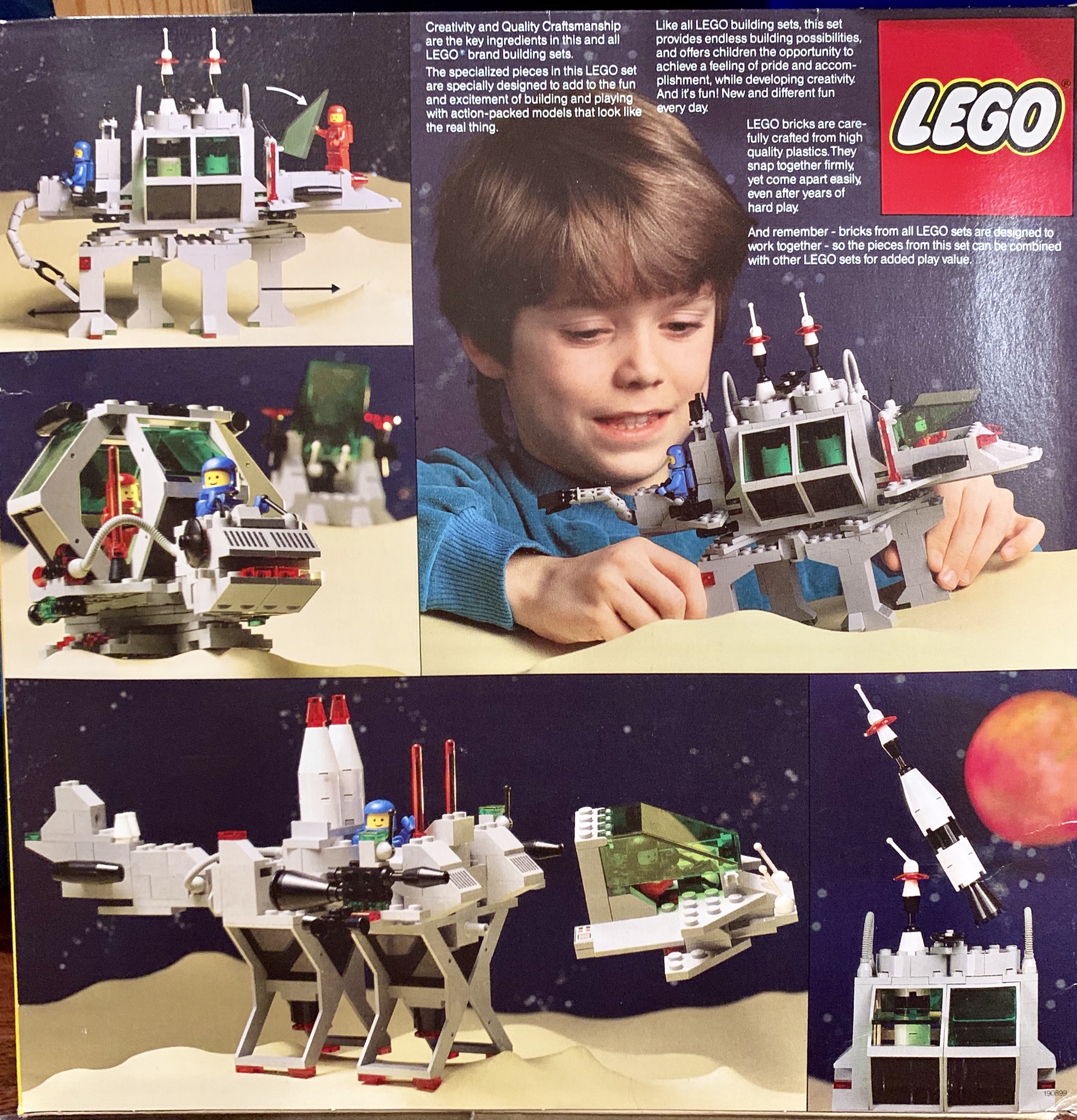 6940: Alien Moon Stalker – Back of the Box Builds