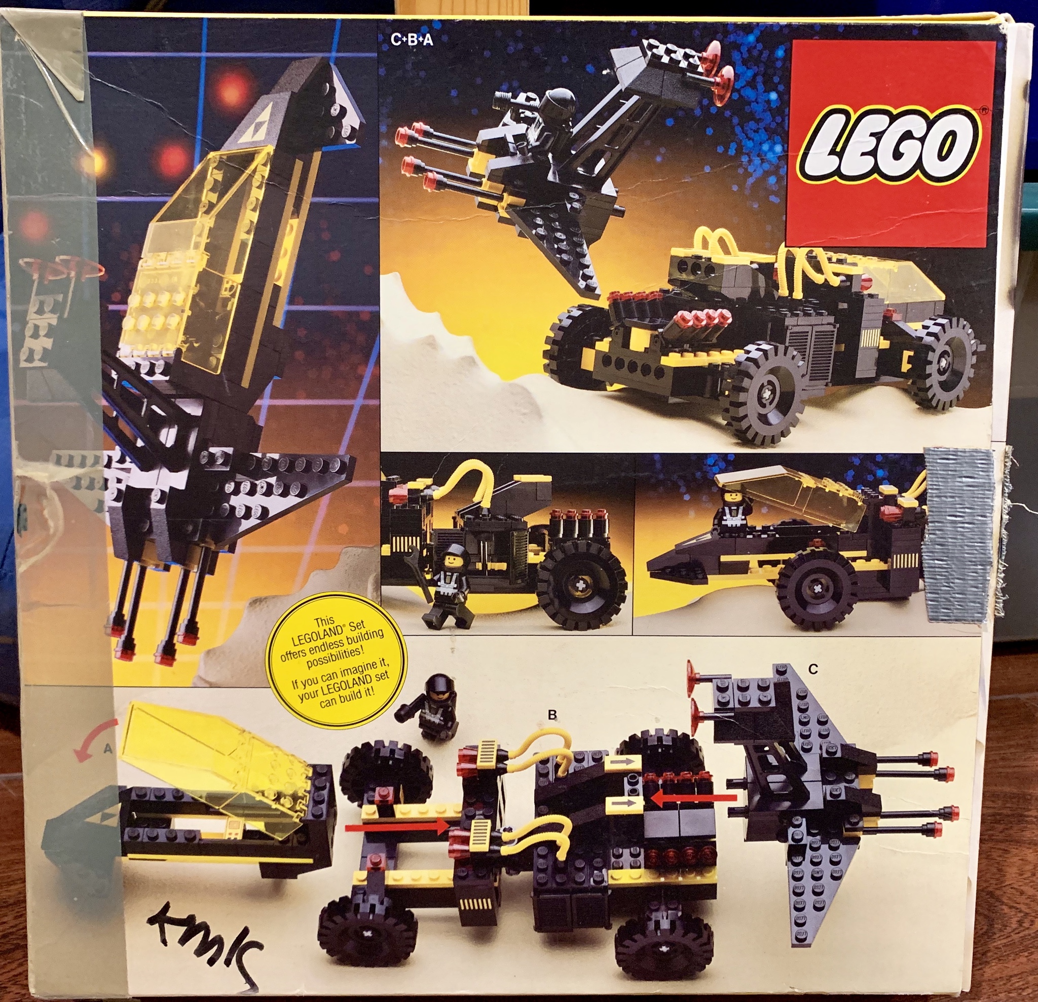 6941: Battrax - Back of the Box Builds