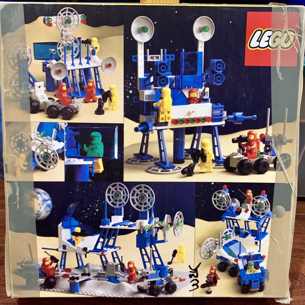 6930: Space Supply Station - Back of the Box Builds