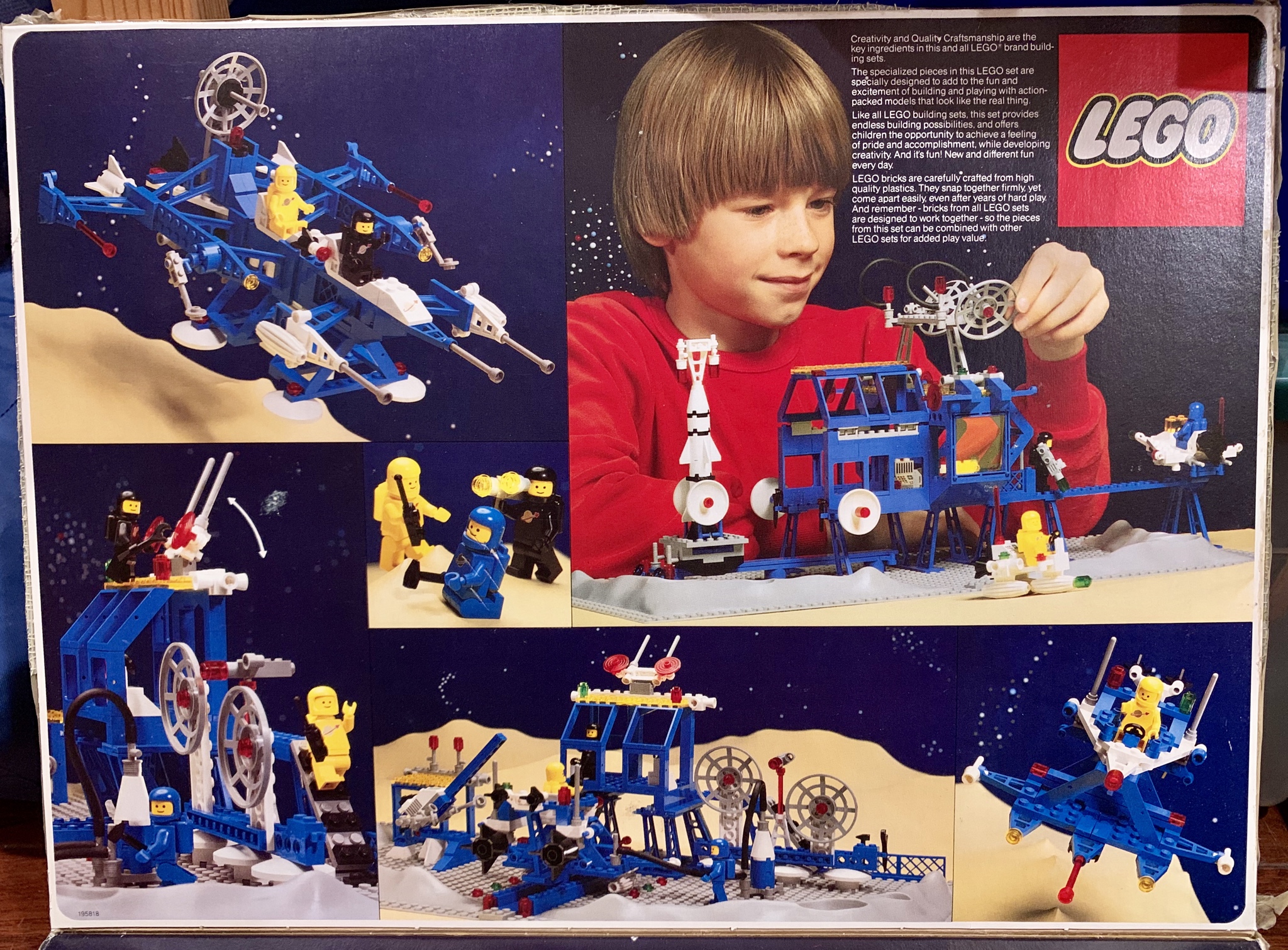 6971: Inter-Galactic Command Base - Back of the Box Builds