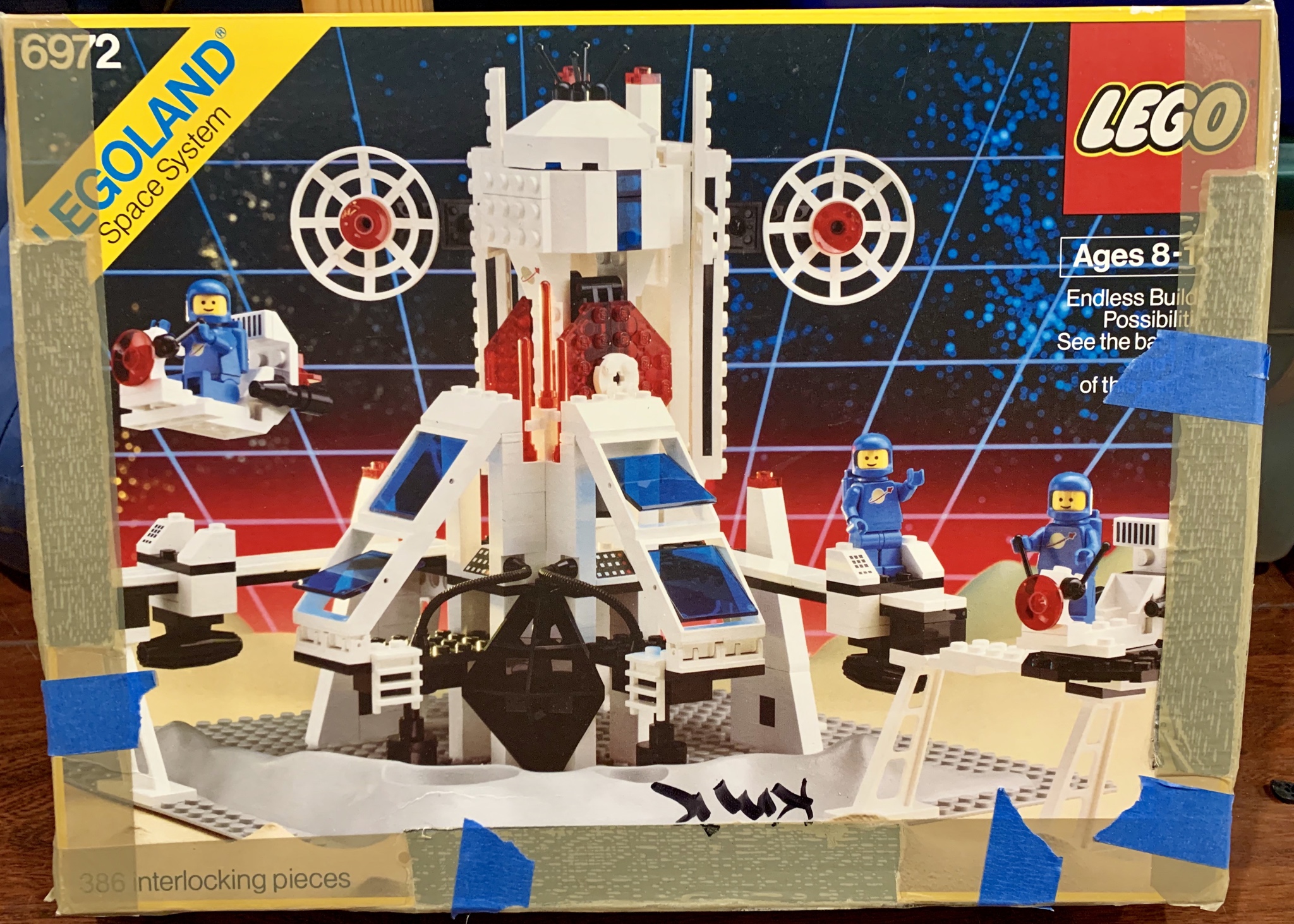 6972: Polaris I Space Lab - Back of the Box Builds
