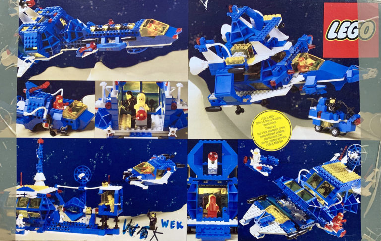 6985: Cosmic Fleet Voyager - Back of the Box Builds