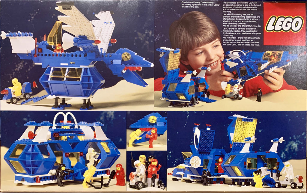 6985: Cosmic Fleet Voyager - Back of the Box Builds