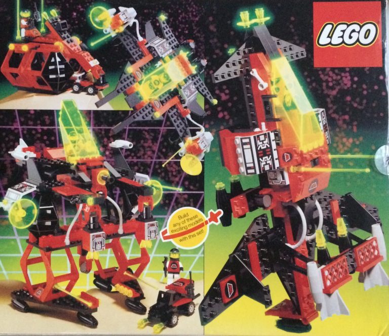 6956: Stellar Recon Voyager - Back of the Box Builds