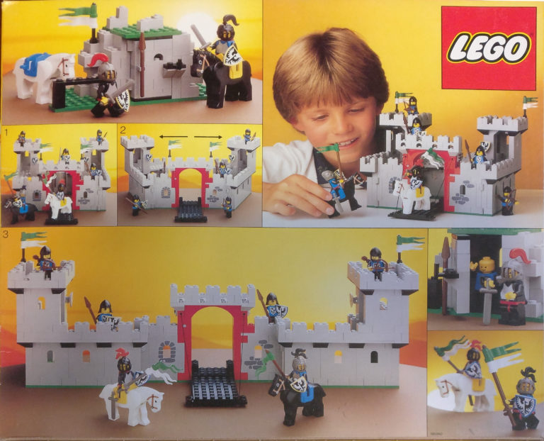 6073: Knight's Castle - Back of the Box Builds