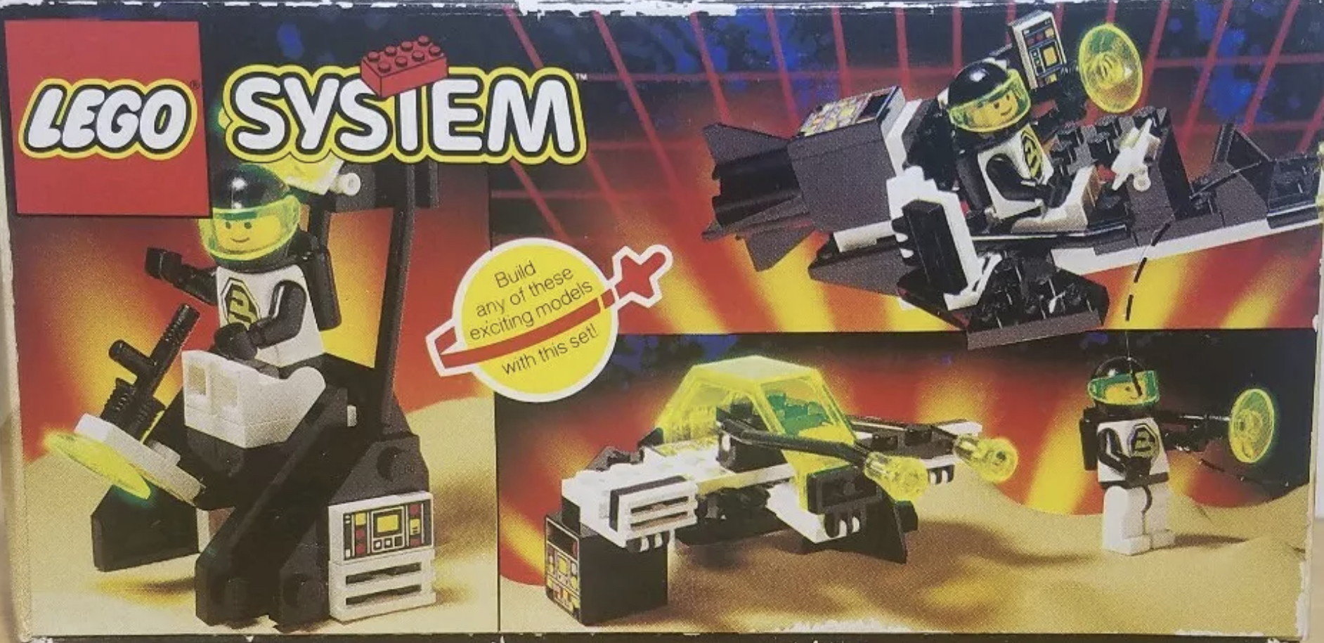 6832: Super Nova II - Back of the Box Builds