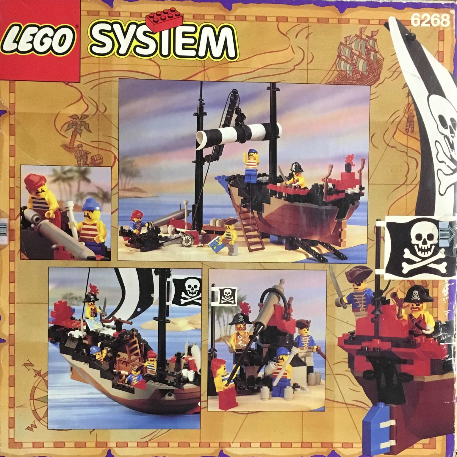 6268: Renegade Runner - Back of the Box Builds