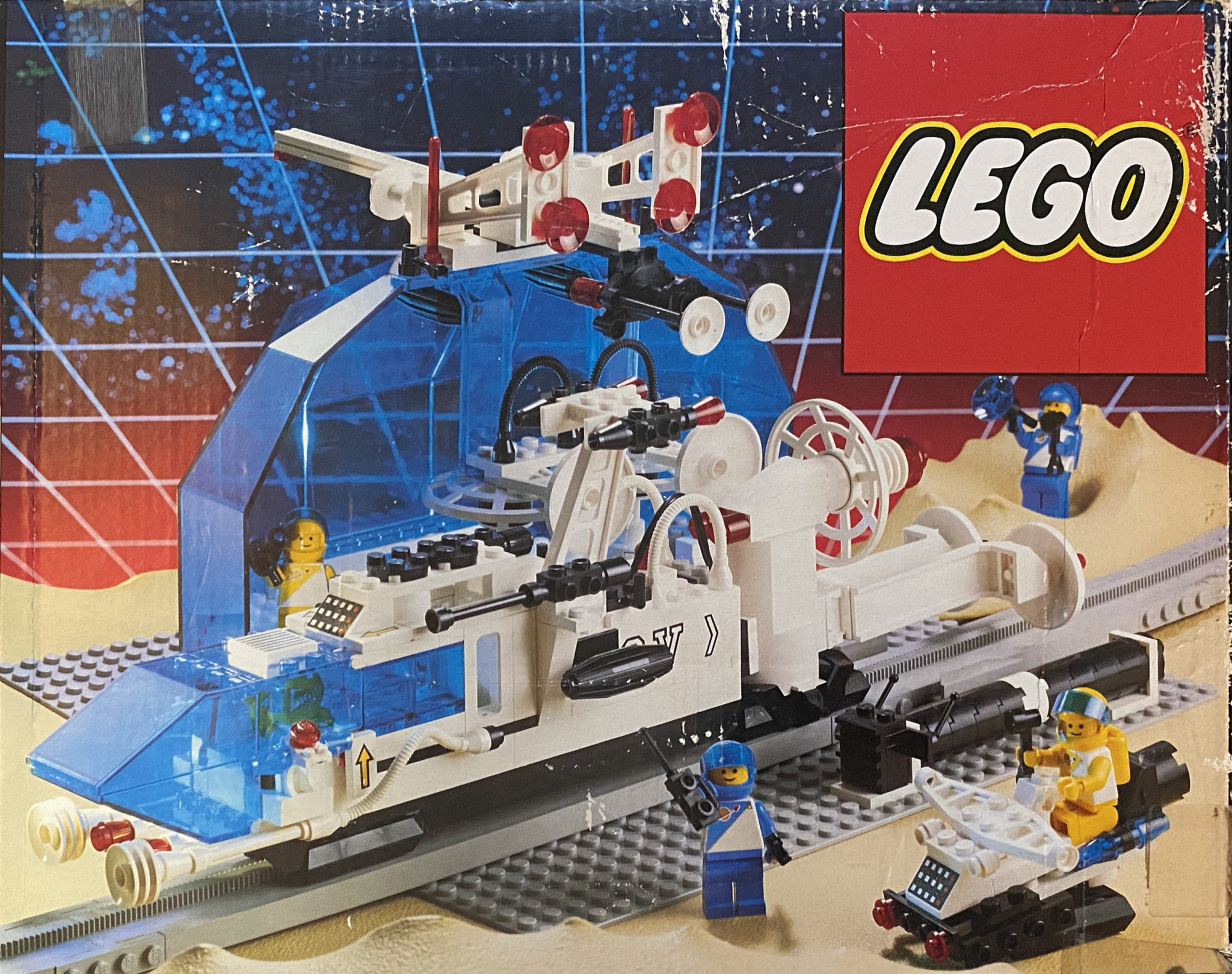 6990: Futuron Monorail Transport System - Back of the Box Builds