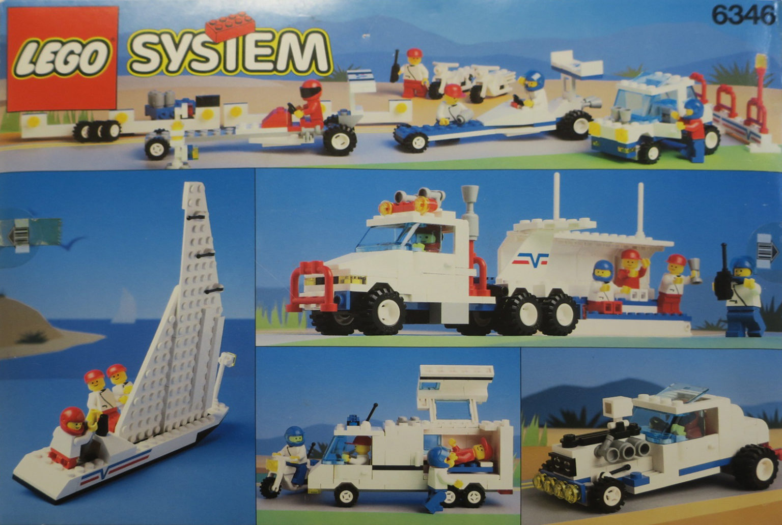 6346: Shuttle Launching Crew - Back of the Box Builds