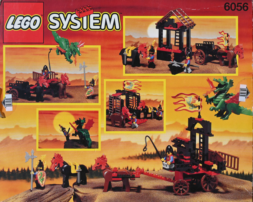 6056: Dragon Wagon - Back of the Box Builds