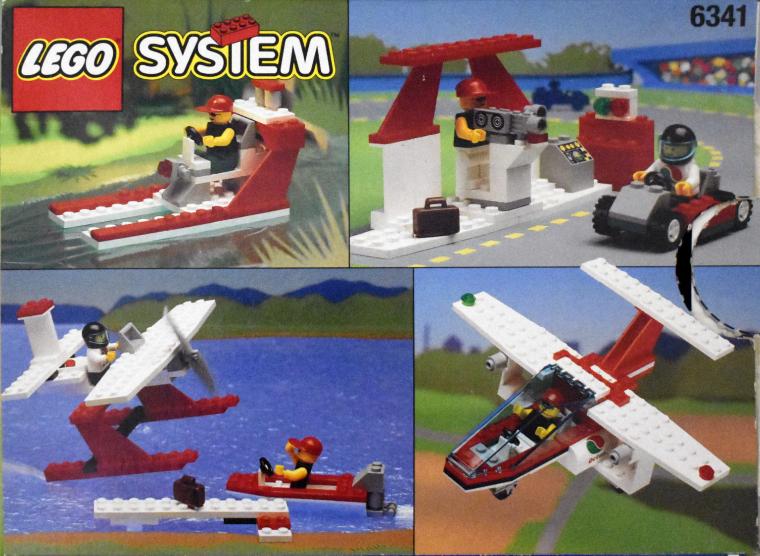 6341: Gas N' Go Flyer - Back of the Box Builds