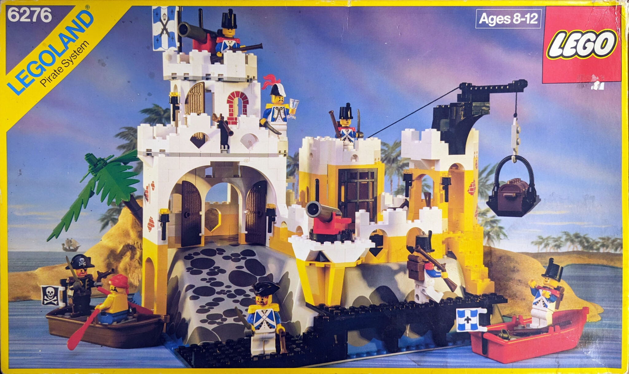 6276: Eldorado Fortress - Back of the Box Builds