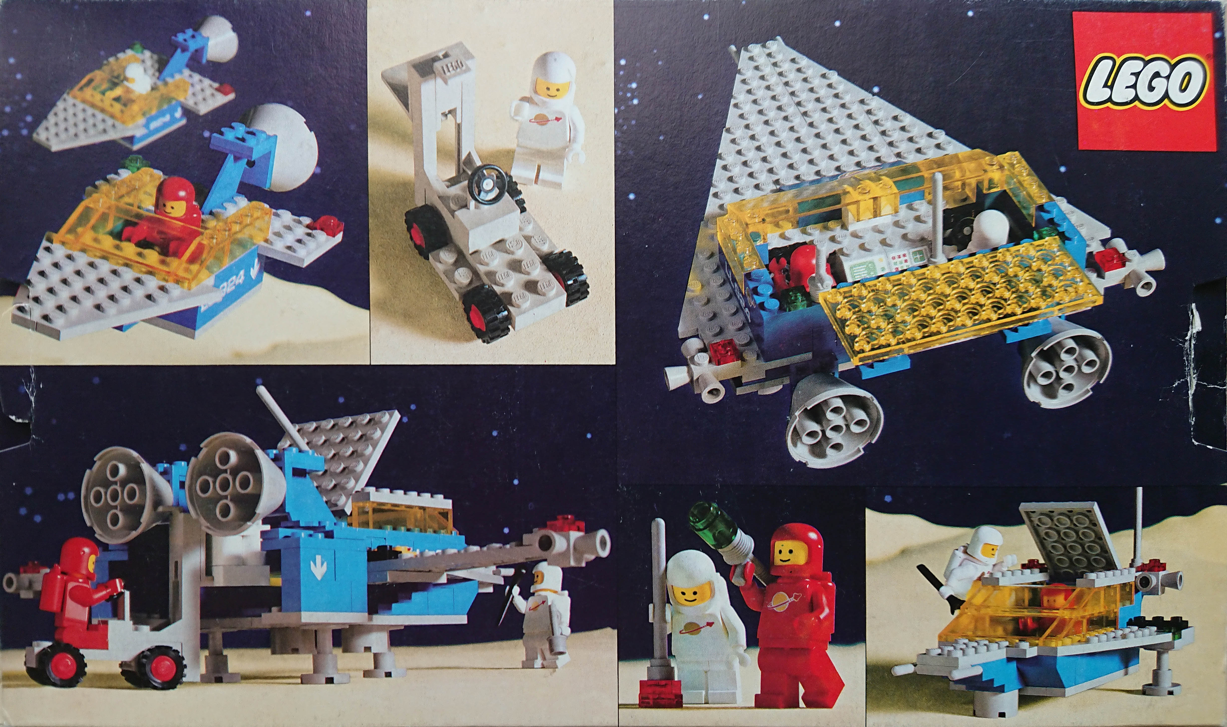 924 (487): Space Cruiser - Back of the Box Builds