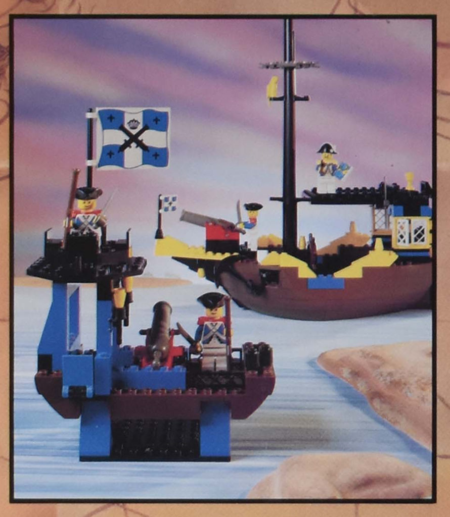 6274: Caribbean Clipper - Back of the Box Builds
