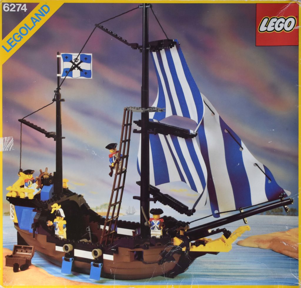 6274: Caribbean Clipper - Back of the Box Builds