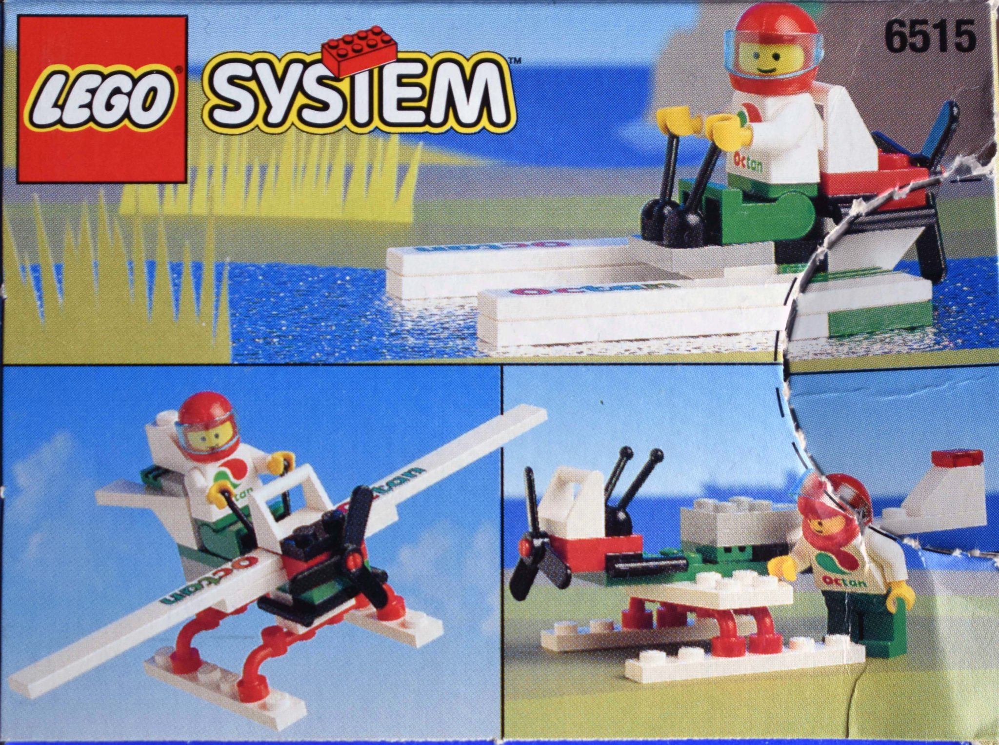 6515: Stunt Copter - Back of the Box Builds