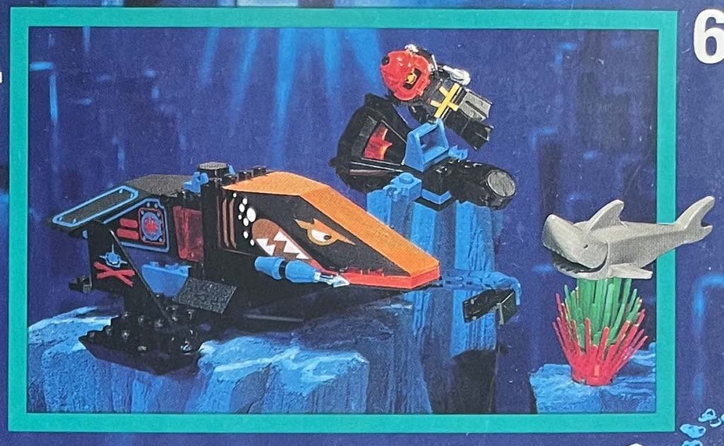 6155: Deep Sea Predator - Back of the Box Builds