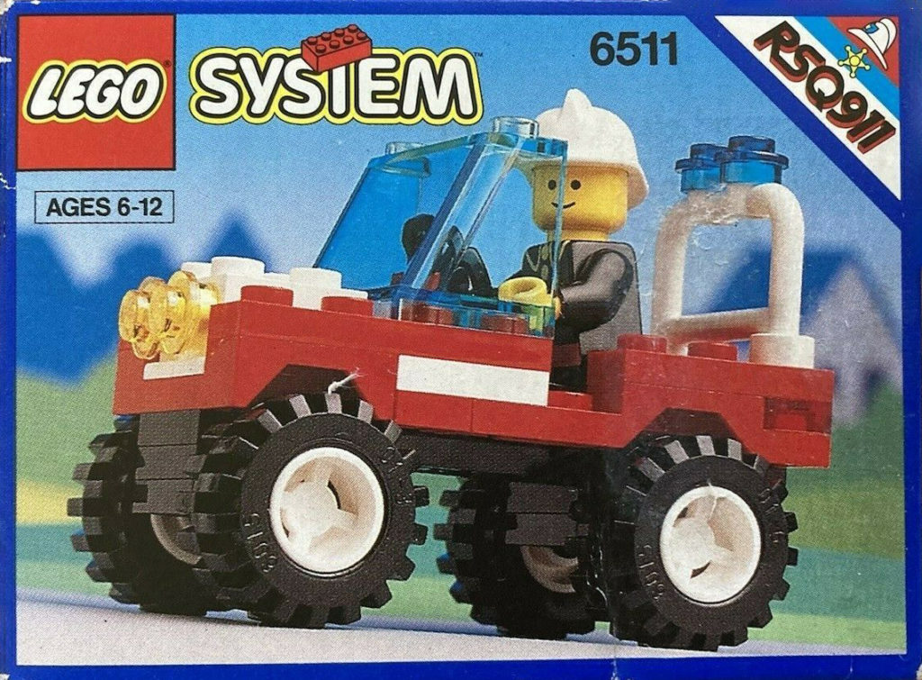 6511: Rescue Runabout - Back of the Box Builds