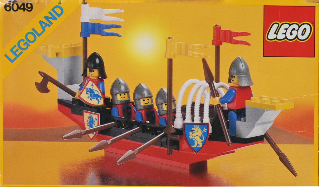 6049: Viking Voyager - Back of the Box Builds