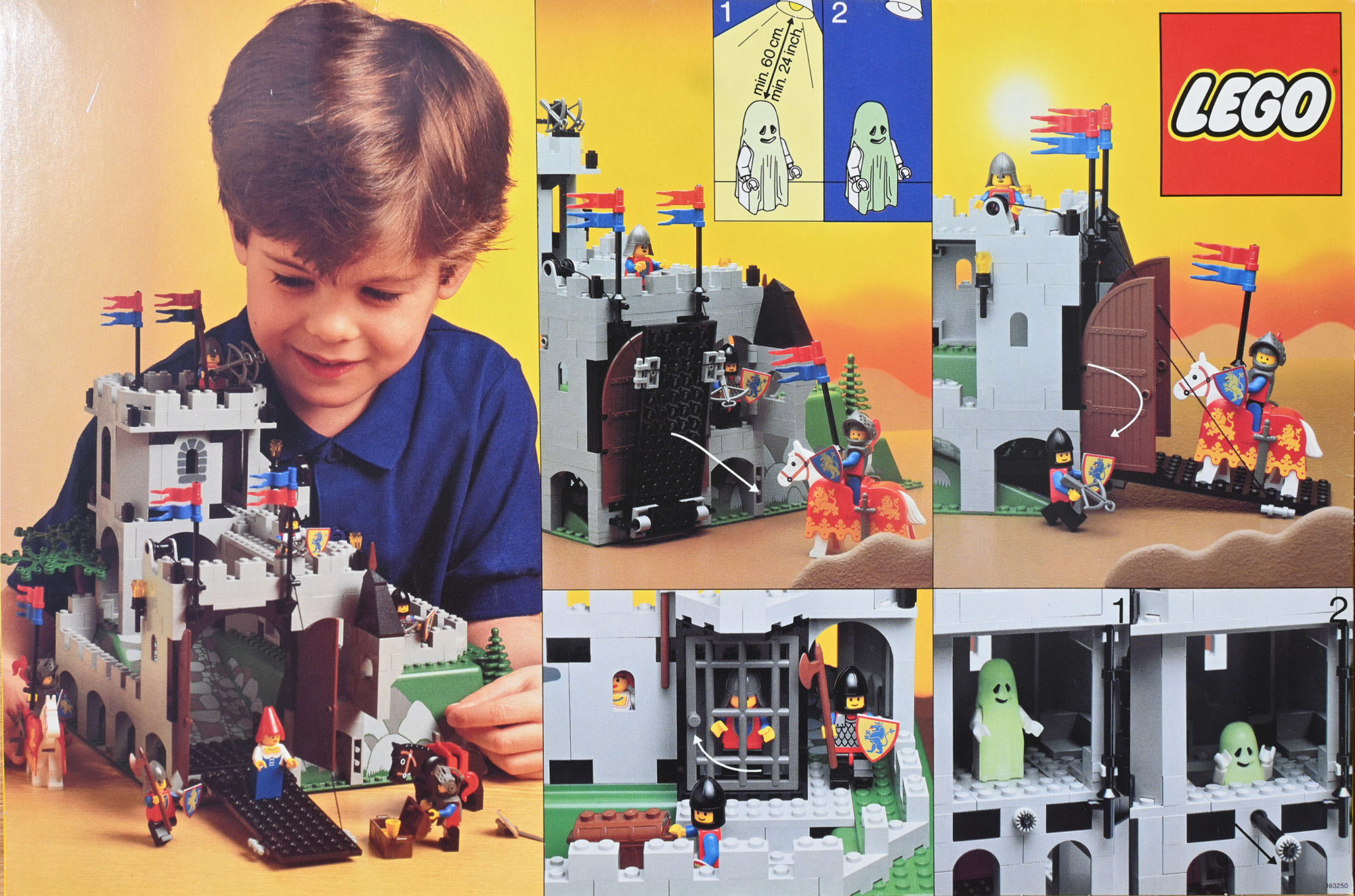 6081: King's Mountain Fortress - Back of the Box Builds