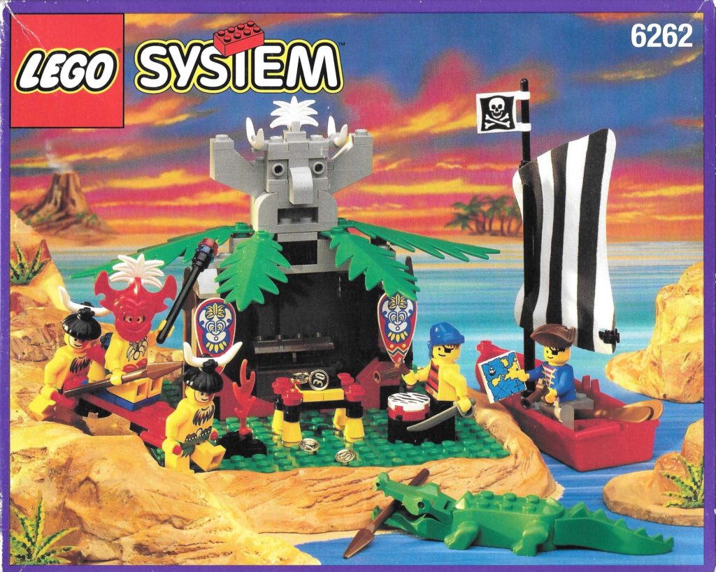 6262: King Kahuka's Throne - Back of the Box Builds