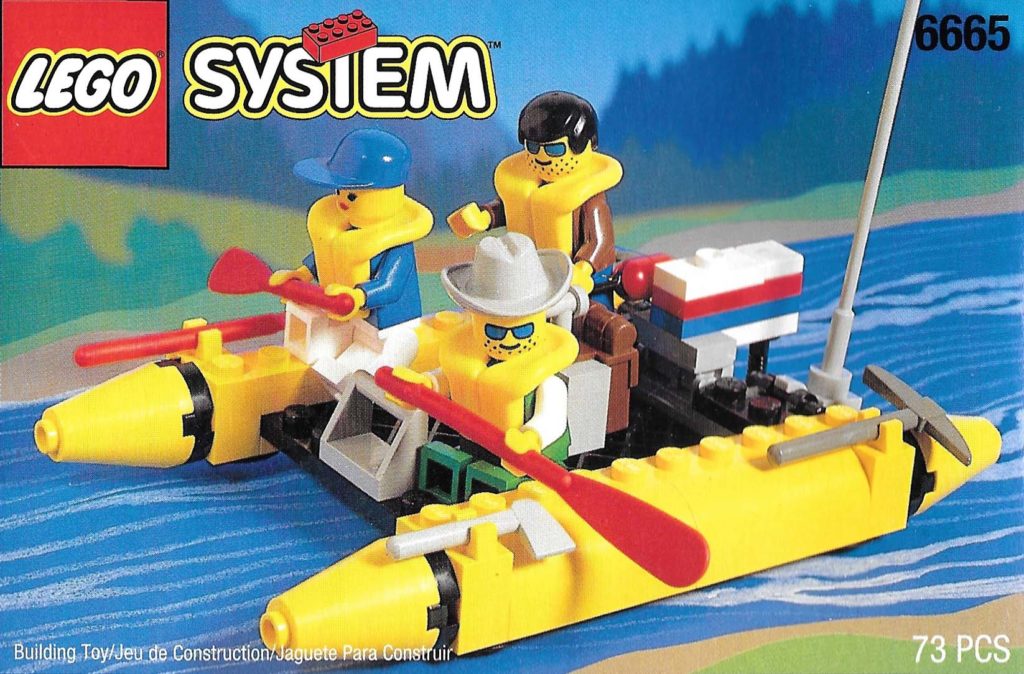 6665: River Runners - Back of the Box Builds