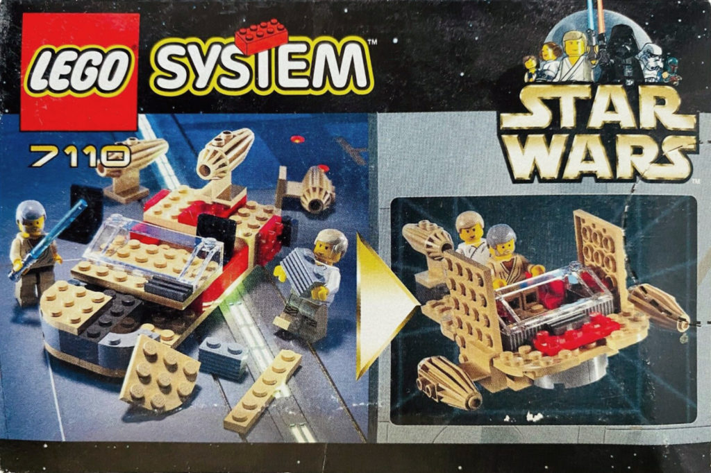 7110: Landspeeder - Back of the Box Builds