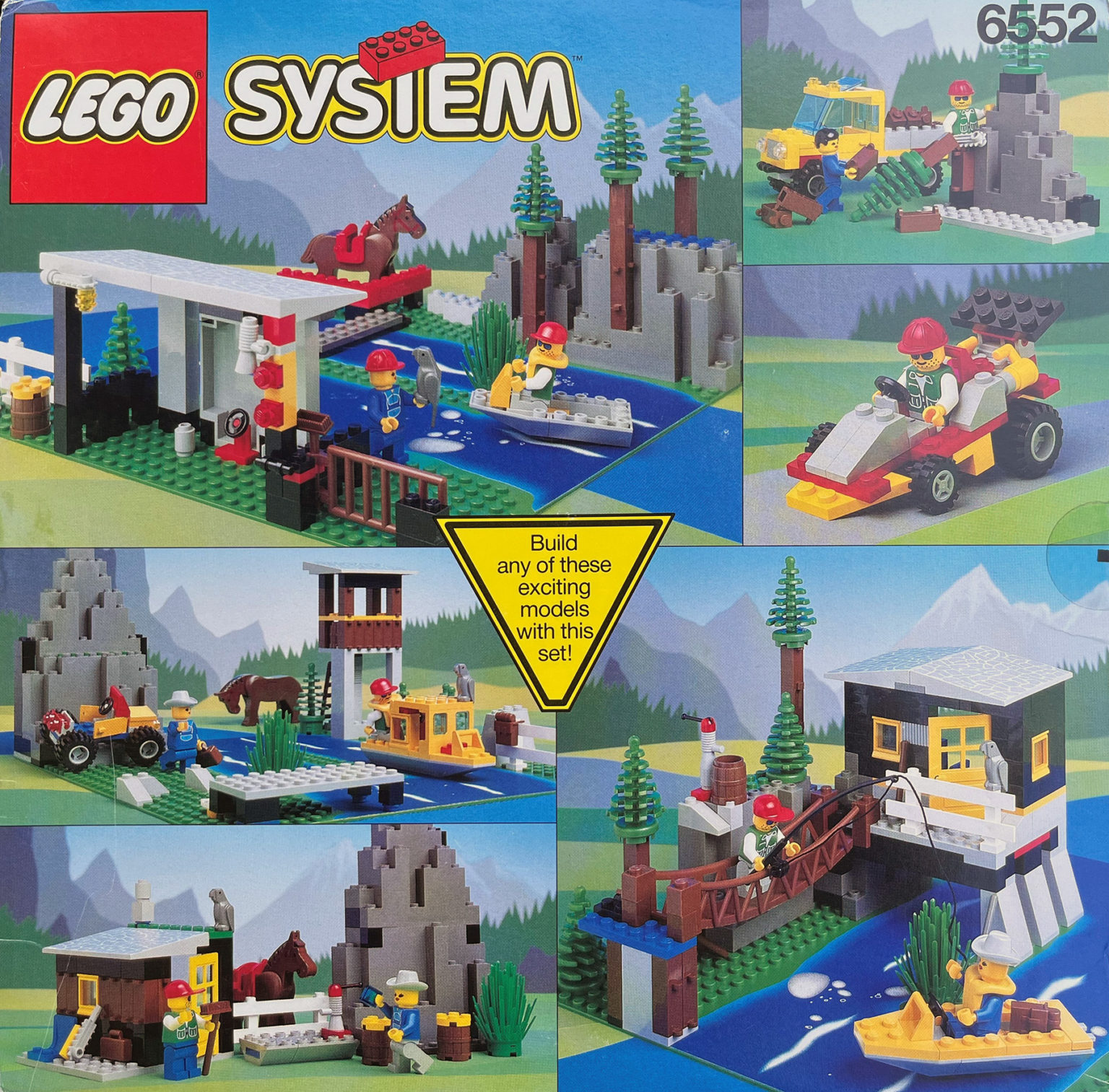 6552: Rocky River Retreat - Back of the Box Builds