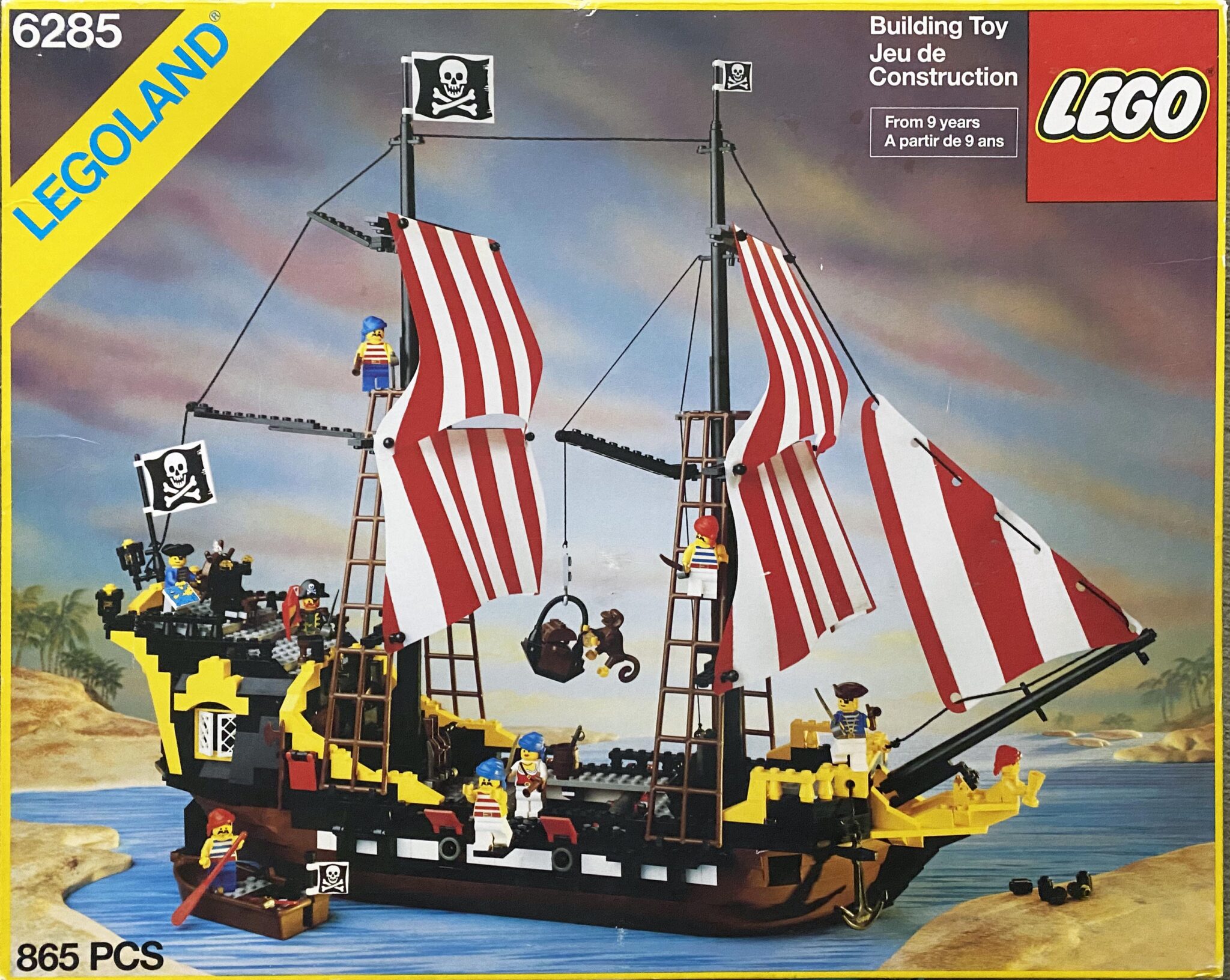 6285: Black Seas Barracuda - Back of the Box Builds