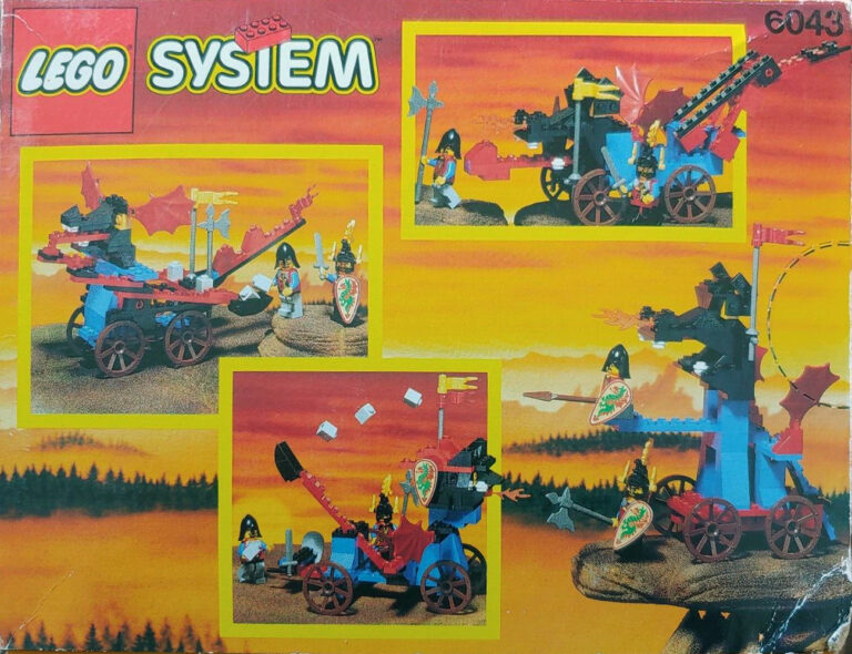 6043: Dragon Defender - Back of the Box Builds