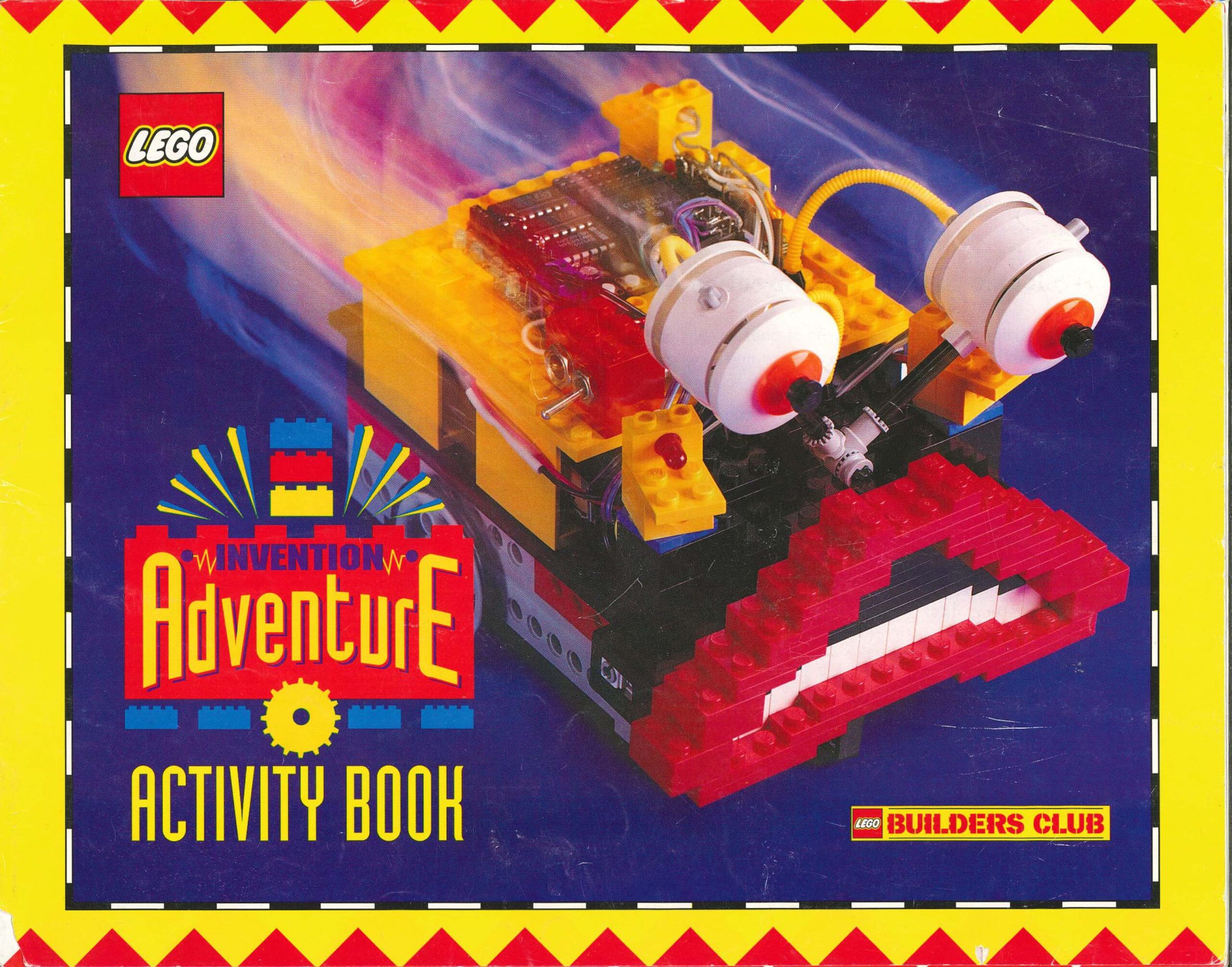 Invention Adventure Activity Book (LEGO Builders Club exclusive) - Back ...