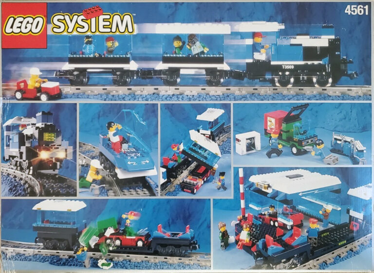 4561: Railway Express with Transformer and Speed Regulator - Back of ...