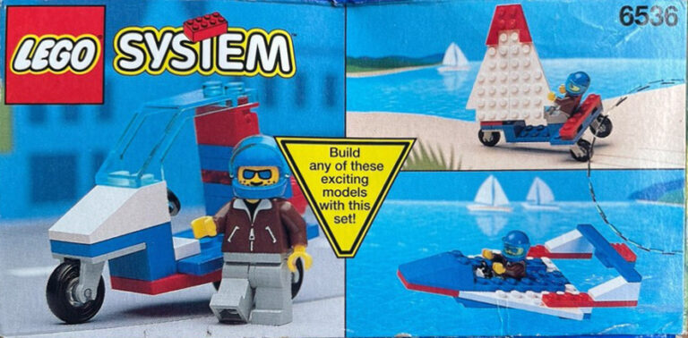 6536: Aero Hawk - Back of the Box Builds